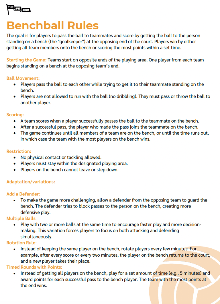 PE Games for Hot Weather International Schools | The PE Hub