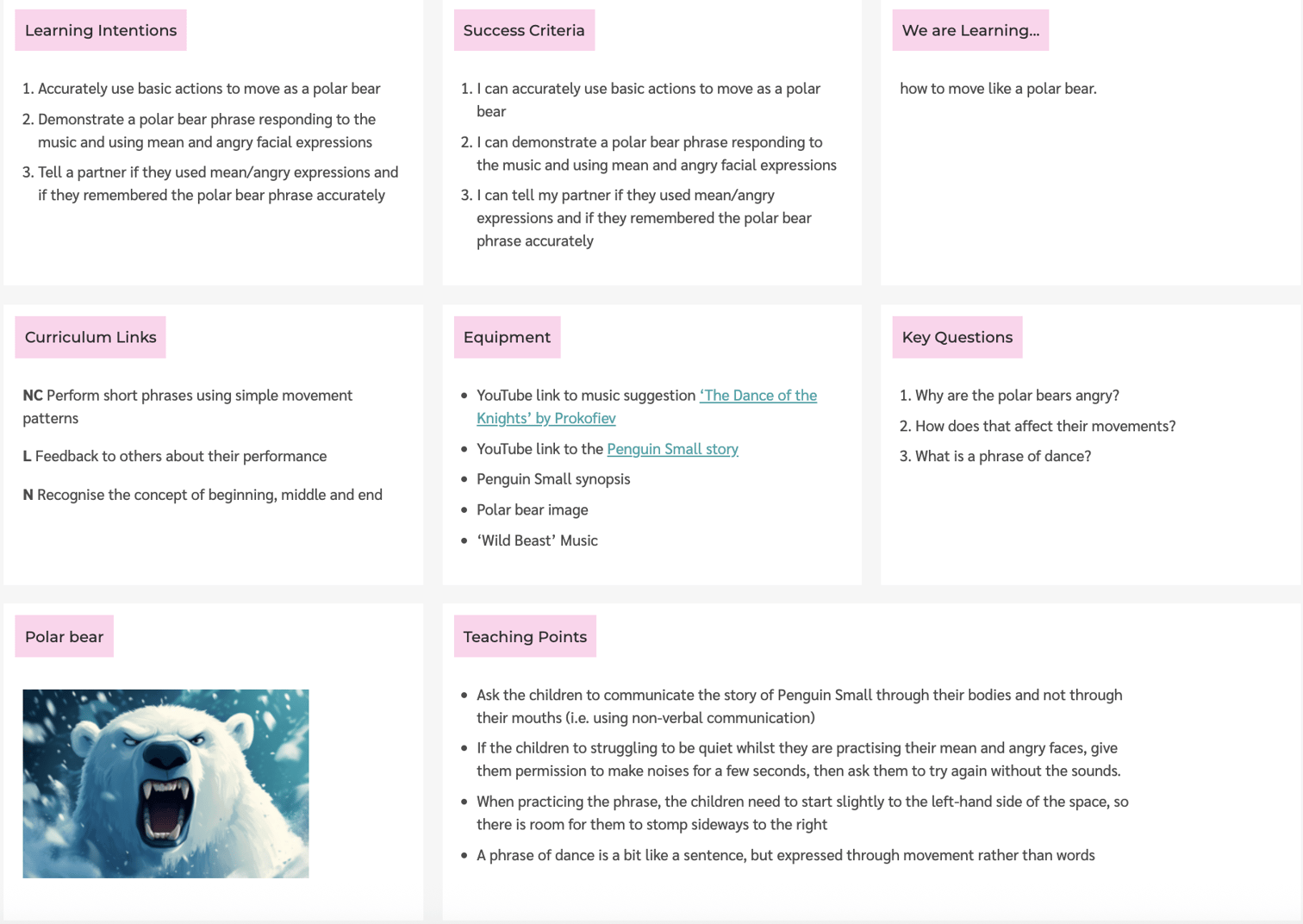 Creative In-Classroom Primary PE Activities | The PE Hub