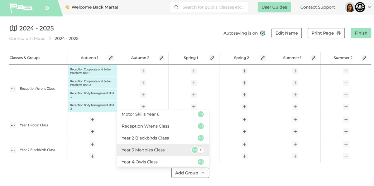 Curriculum Mapping Tool for Primary PE Planning | The PE Hub