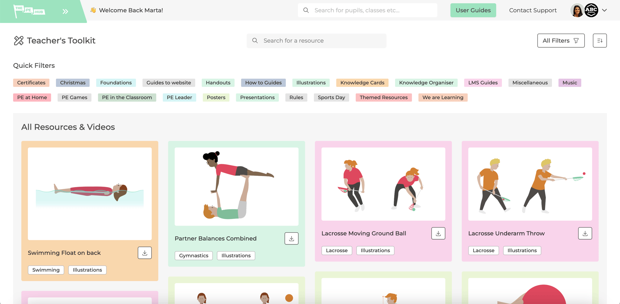 Over 1,600 Primary PE Teaching Resources | The PE Hub