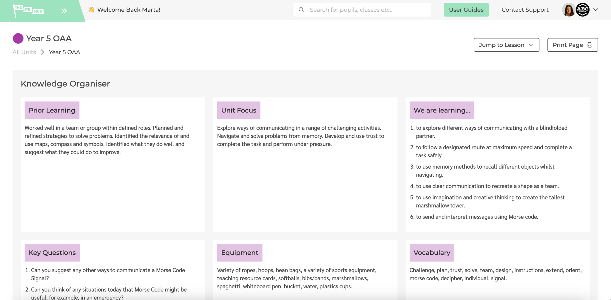 A Huge Range of Primary PE Lesson Plans | The PE Hub